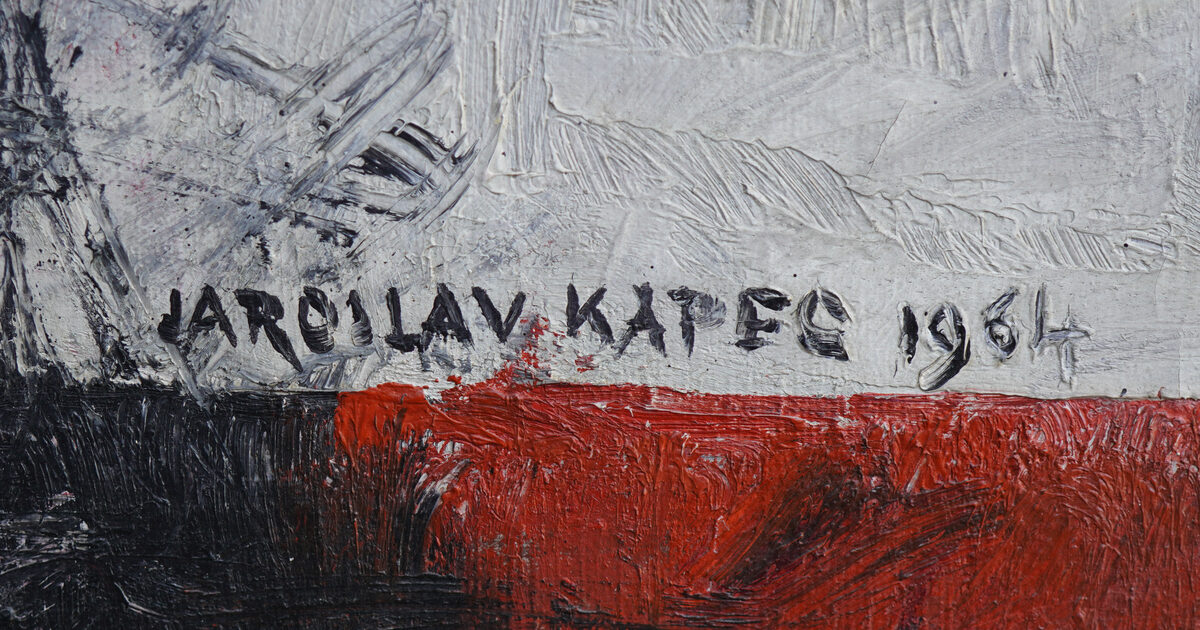 Jaroslav Kapec | Aukce aukcí - aukce obrazů a starožitností